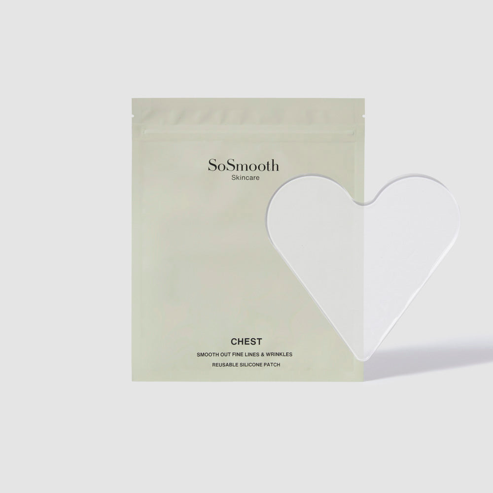 Silicone Wrinkle Patch for Chest – SoSmooth Skincare